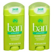 Ban Powder Fresh 24-hour Invisible Antiperspirant, 2.6oz Solid ...