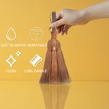 2 Count Brown Silk Broom Duster Desktop Broom Small Cleaning Broom ...