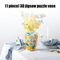 AOOOWER 120 Puzzle Pieces 3D Puzzle Vases for Flowers Crafts and Art ...