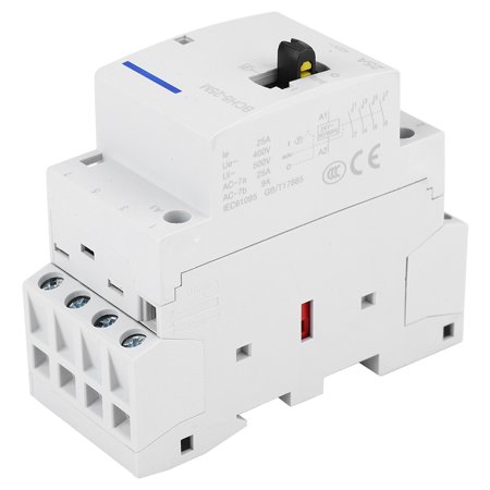 Manual Control Switch Din Rail BCH8-25M Household AC Contactor 24V 25A ...