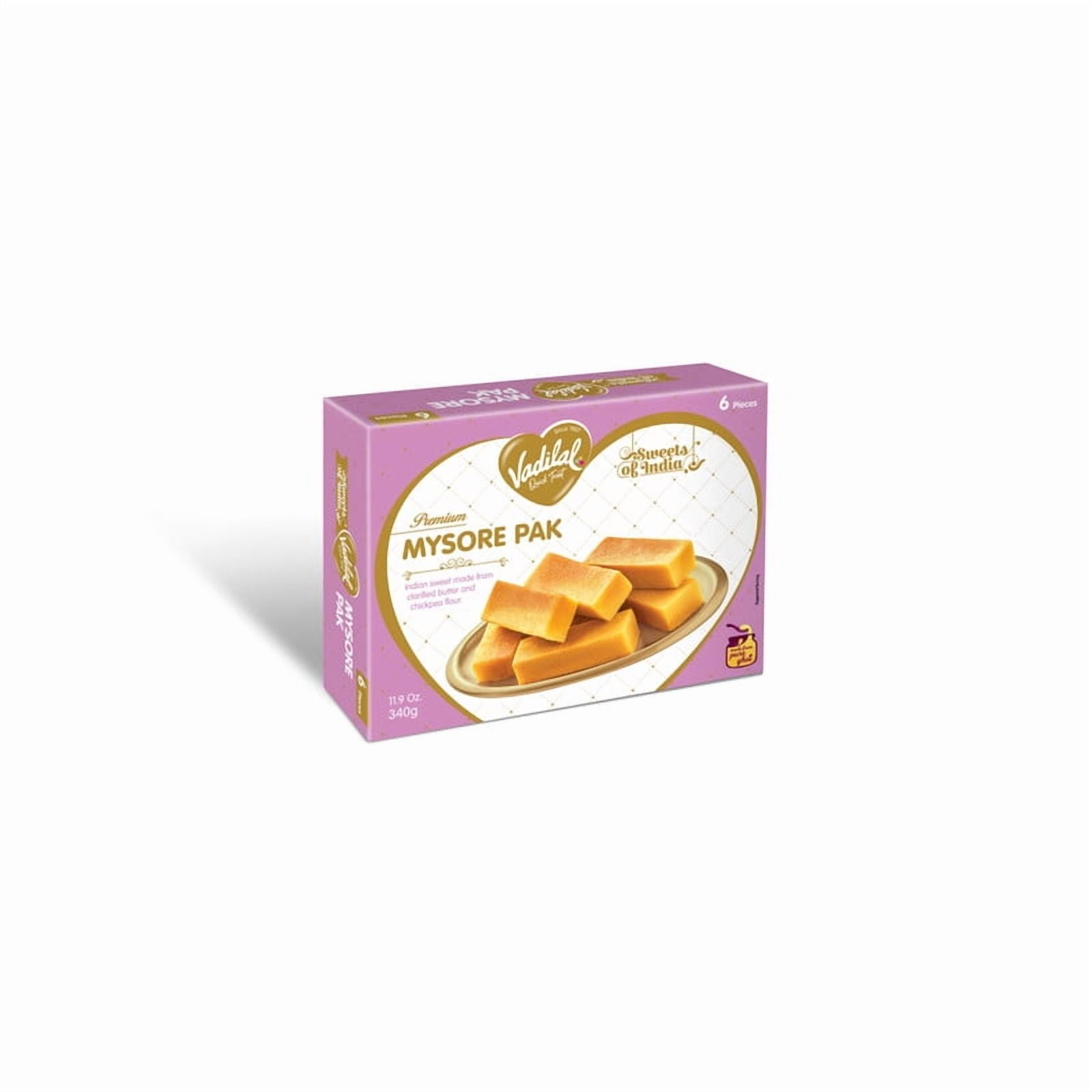 Click here for Vadilal Mysore Pak 340gm prices
