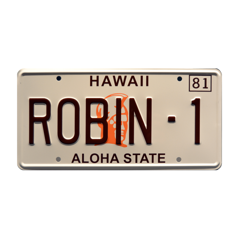 Magnum Pi Ferrari License Plate
