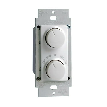 Broan P59W White 60 Minute Fan Control Timer Switch - Walmart.com