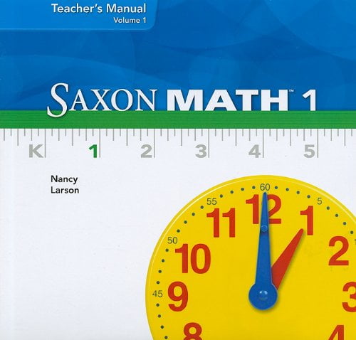 Pre-Owned Saxon Math 1, Volume 1, Teacher's Manual, 9781600328527 ...