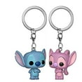 Disney FUNKO POP! Keychain Set: Lilo & Stitch - Stitch & Angel 2PK ...