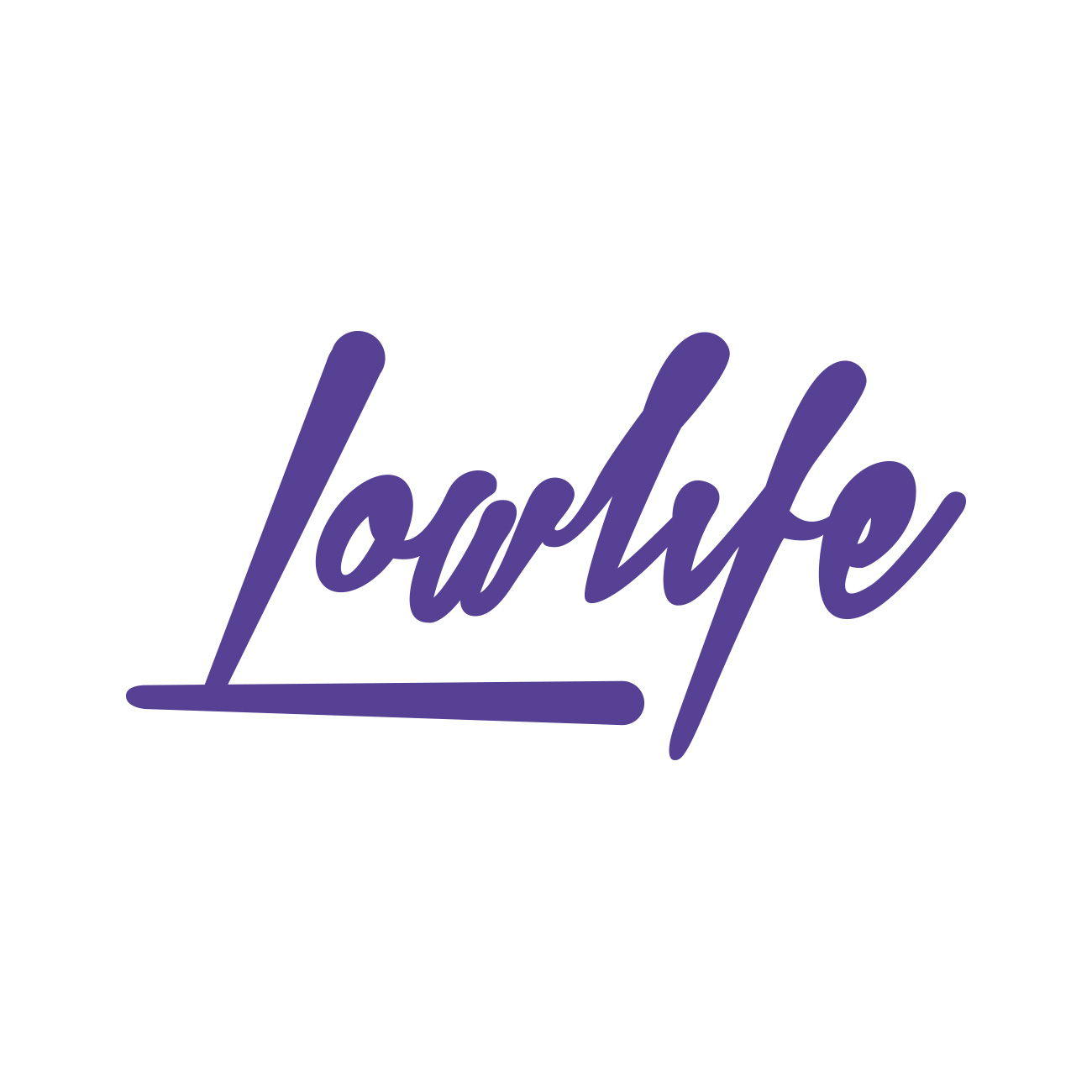 Lowlife Sticker Decal Die Cut - Self Adhesive Vinyl - Weatherproof ...