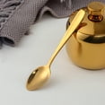 3-Piece Seasoning Box with Spoon and Lid 304 Stainless Steel Condiment ...
