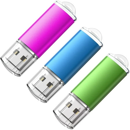 KOOTION 32GB USB Stick 3.0 Flash Drives 3 Pack Memory Stick Swivel ...