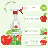 Veggie Wash Organic Fruit and Vegetable Cleaner, 16oz Liquid Solution ...