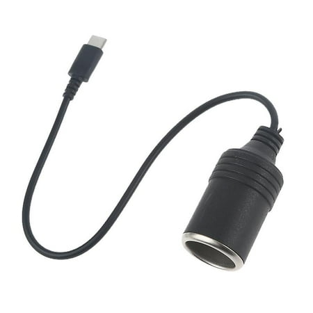 Usb C Pd To 12v Female Car Cigarette Lighter Plug Cord For Dr Car Charger | Walmart Canada