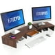 FITUEYES 3 Shelf Monitor Stand Riser with Adjustable Length and Angle ...