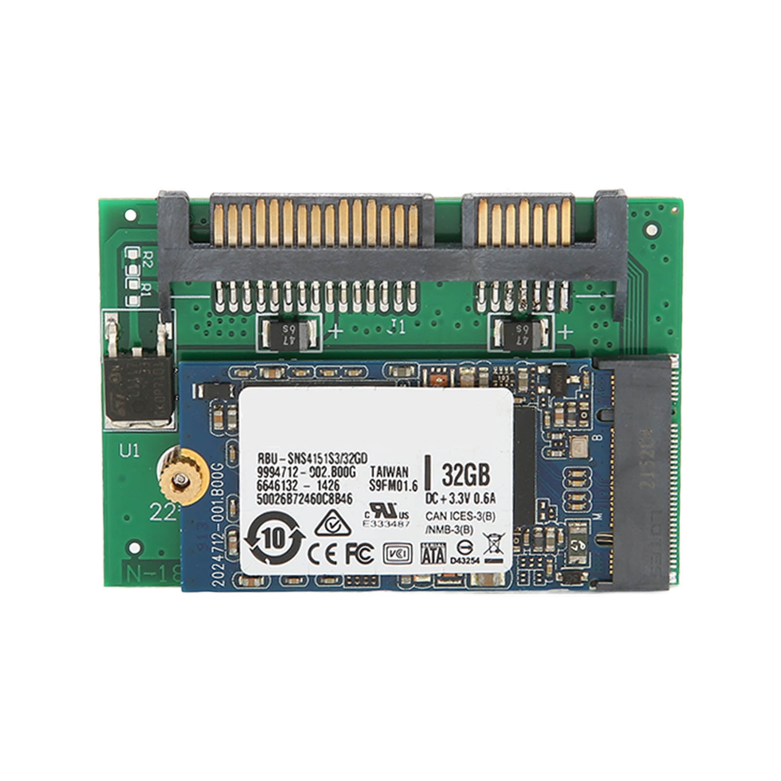Adaptador SATA M2 SSD disco duro M2 PCB estable y confiable 2 en 1 para ...