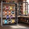 Biotree Wire Spool Rack with 4 Removable Rods for Electrical Industrial ...