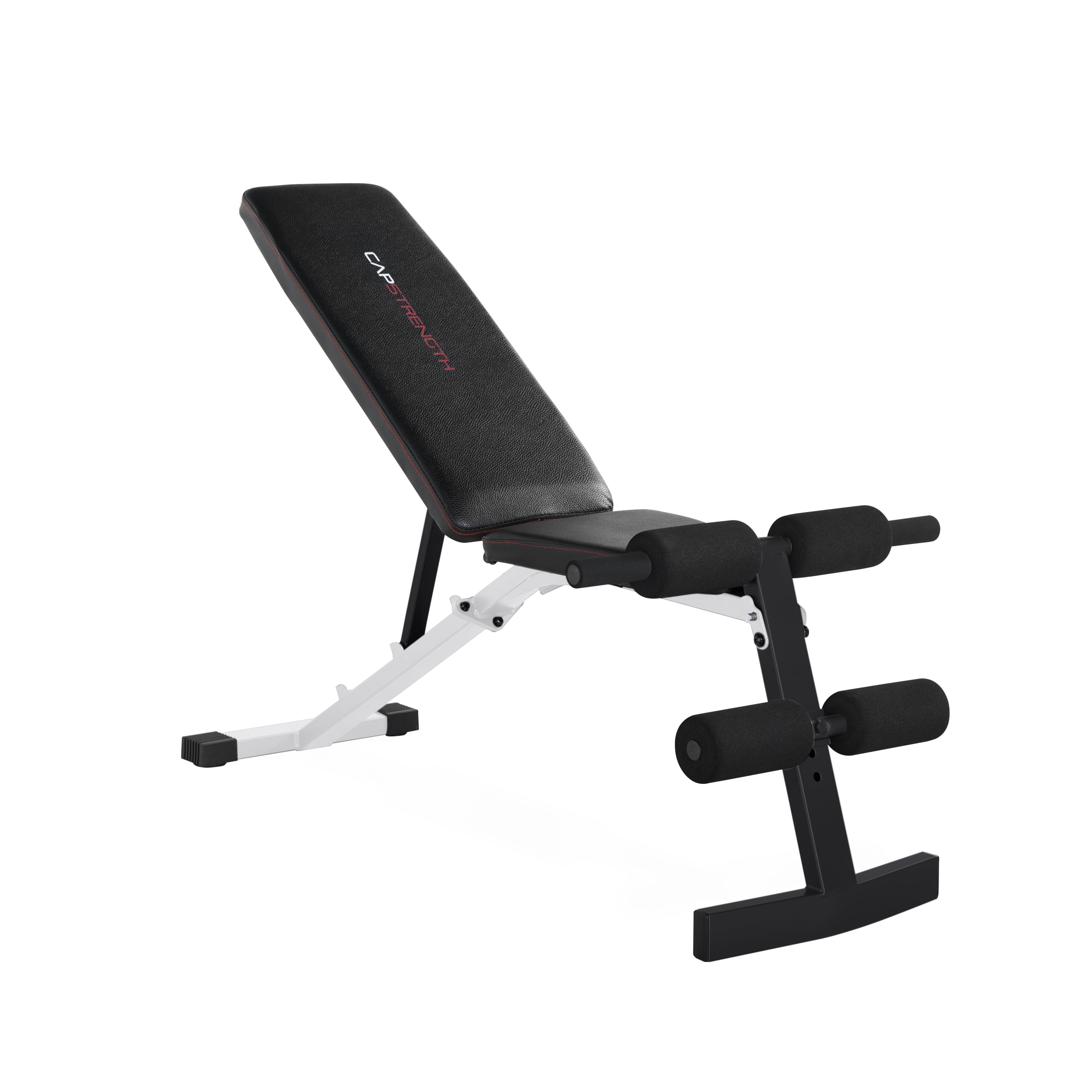 CAP Strength Adjustable FID Weight Bench (600 lb Weight Capacity ...