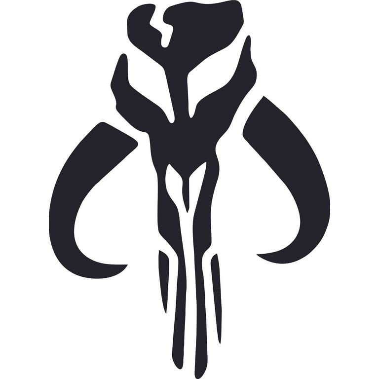 Jango Fett Helmet Decal