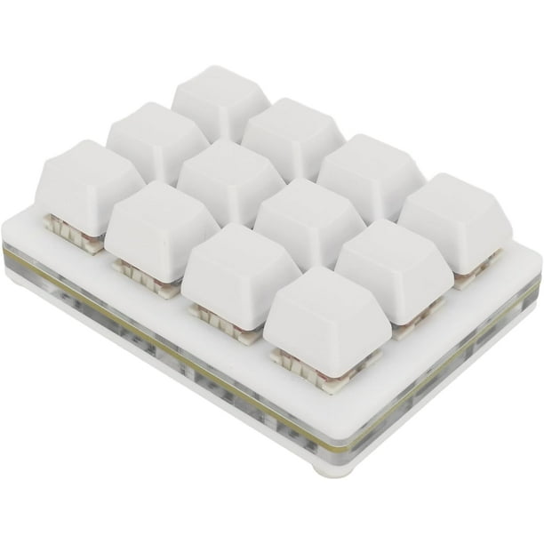 YVE Macro Mechanical Keyboard, 12 Key Mechanical Gaming Keyboard USB ...