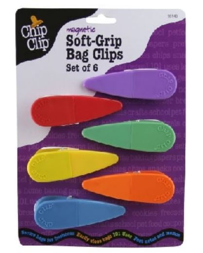 Set 6 Soft Grip Clips CHIP CLIP Chip Clip 90140 | Bodega Aurrera en línea