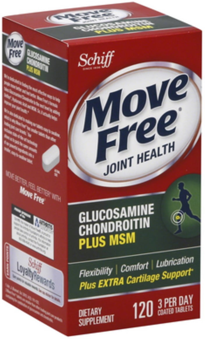 Move Free Advanced Tablets Plus MSM 120 ea (Pack of 3) - Walmart.com