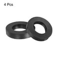 4 Packs Rubber Spacers 50mm OD, 26mm ID, 10mm Height Round Anti ...