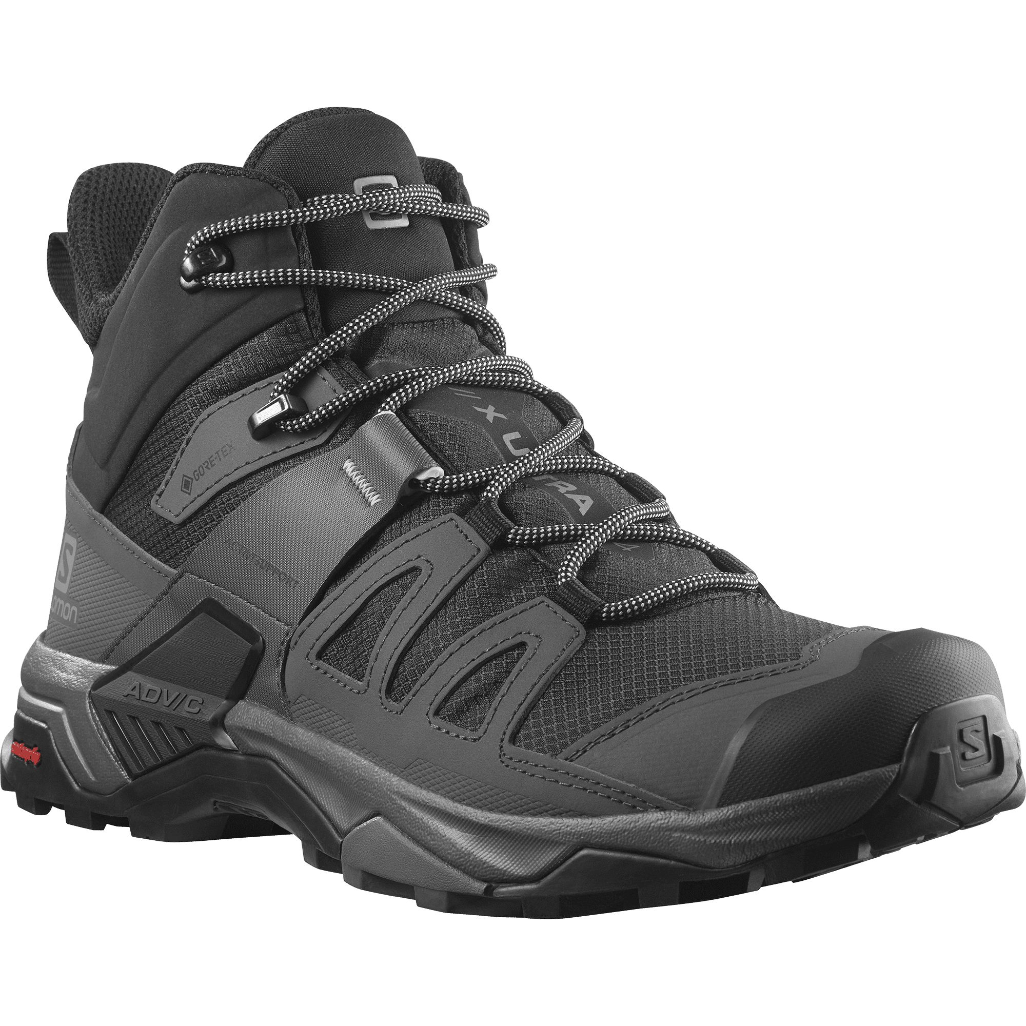 Salomon L41383400 X Ultra 4 Mid GORE-TEX Hiking Boots for Men - Black ...