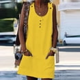 ANINEO Summer Dresses For Women 2026 Button Front With Pockets ...