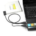 USB 2.0 Type A To 13Pin(7+6) SATA Adapter Cable External Power For CD ...