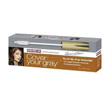 Cover Your Gray 2-in-1 Hair Color Touch Up (Midnight Brown) - Walmart.com