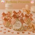 2026 Best 100Pcs 3.3 Inch Rose Gift Wrap Bows, Elegant Decor Bows for ...