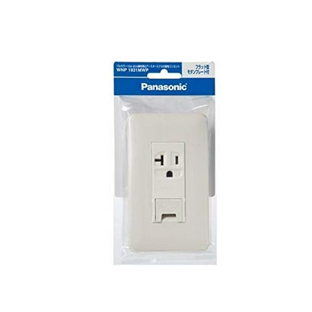 Panasonic (Panasonic) Full color 15A / 20A combined grounding outlet ...