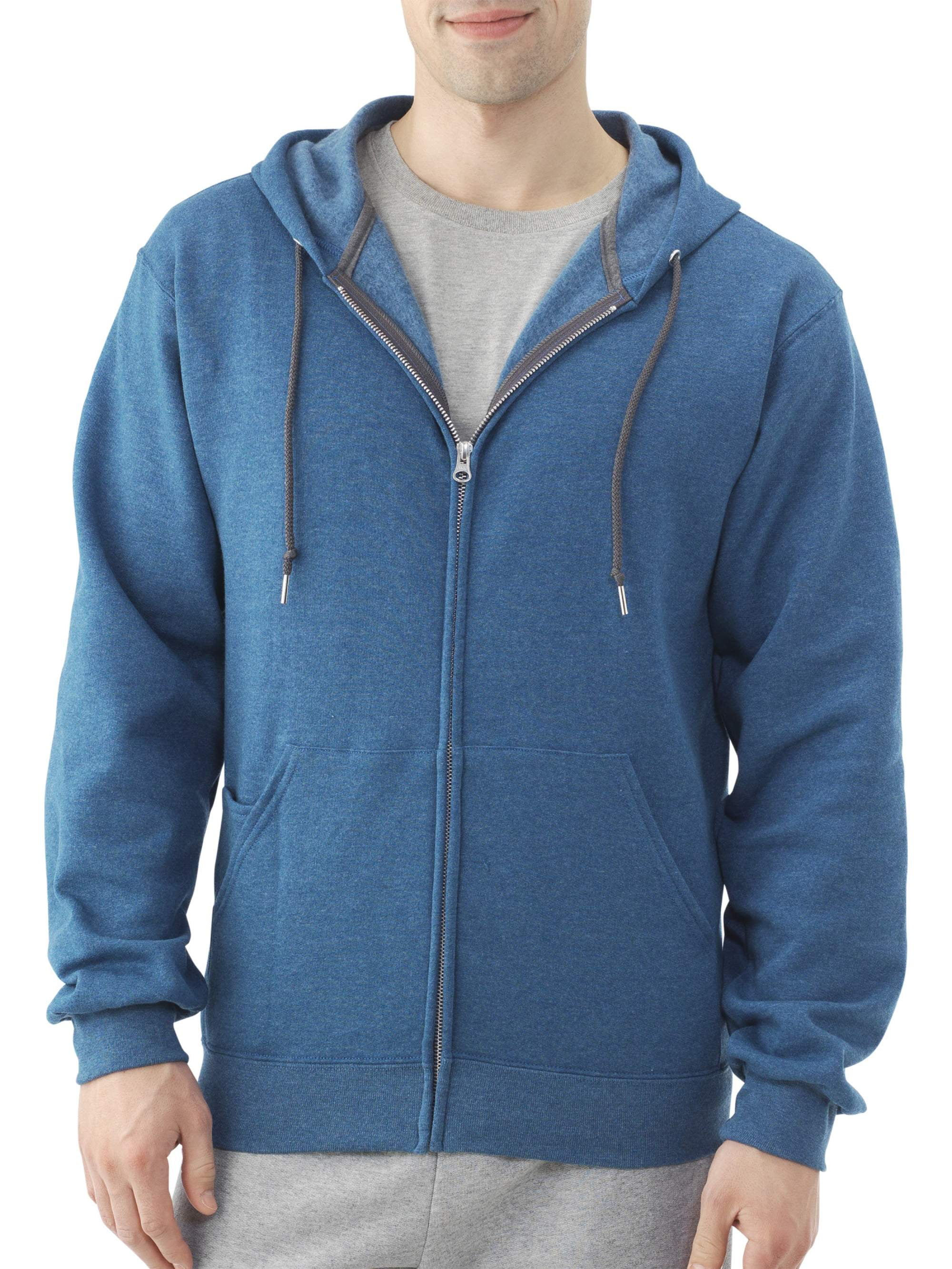 Big Men's Dual Defense Fleece Full Zip Hooded Sweatshirt - Walmart.com