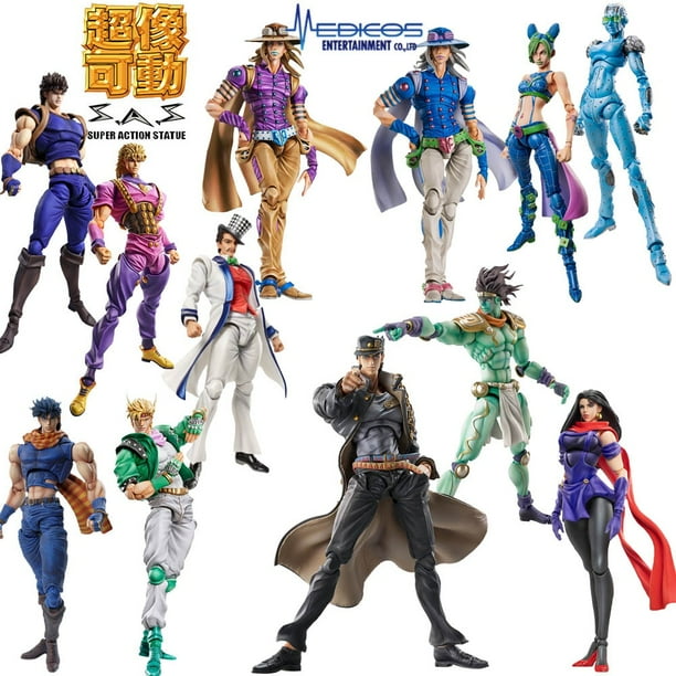 Anime Figures All Types Medicos Original Super Action Statue Jojo's ...