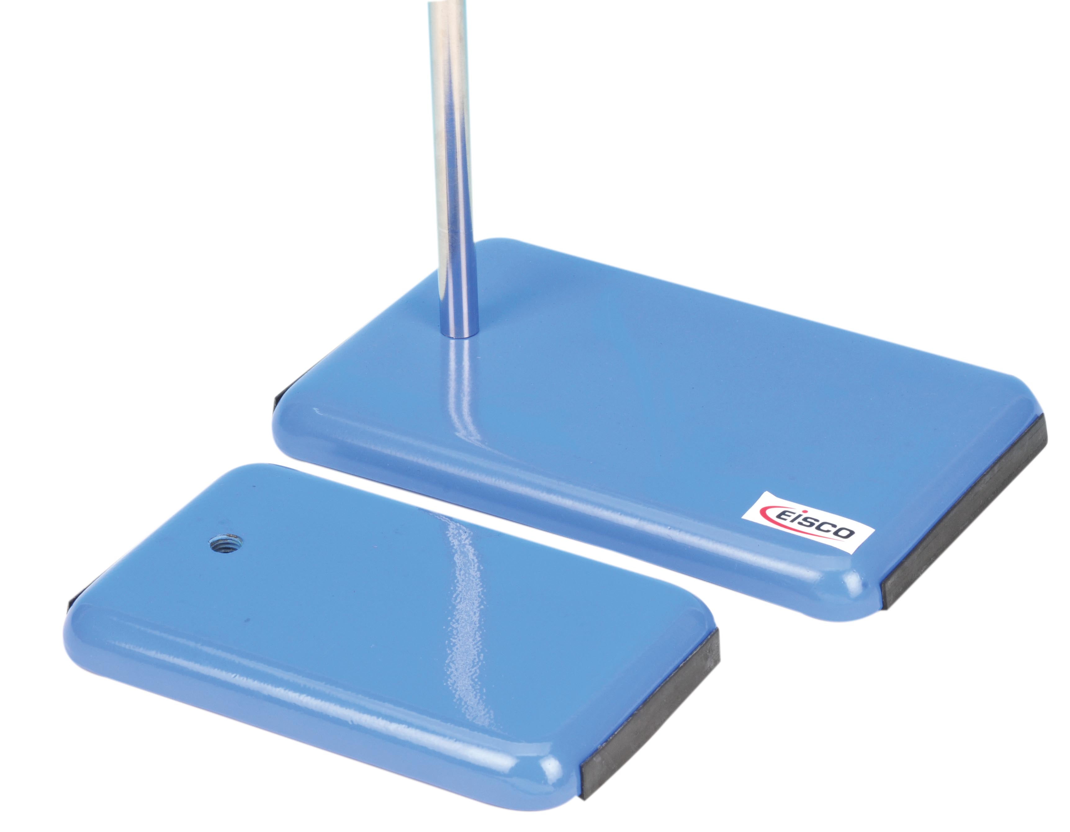 Metal Retort Stand Base, 6.5" x 4" (16x10cm) Eisco Labs Premium ...