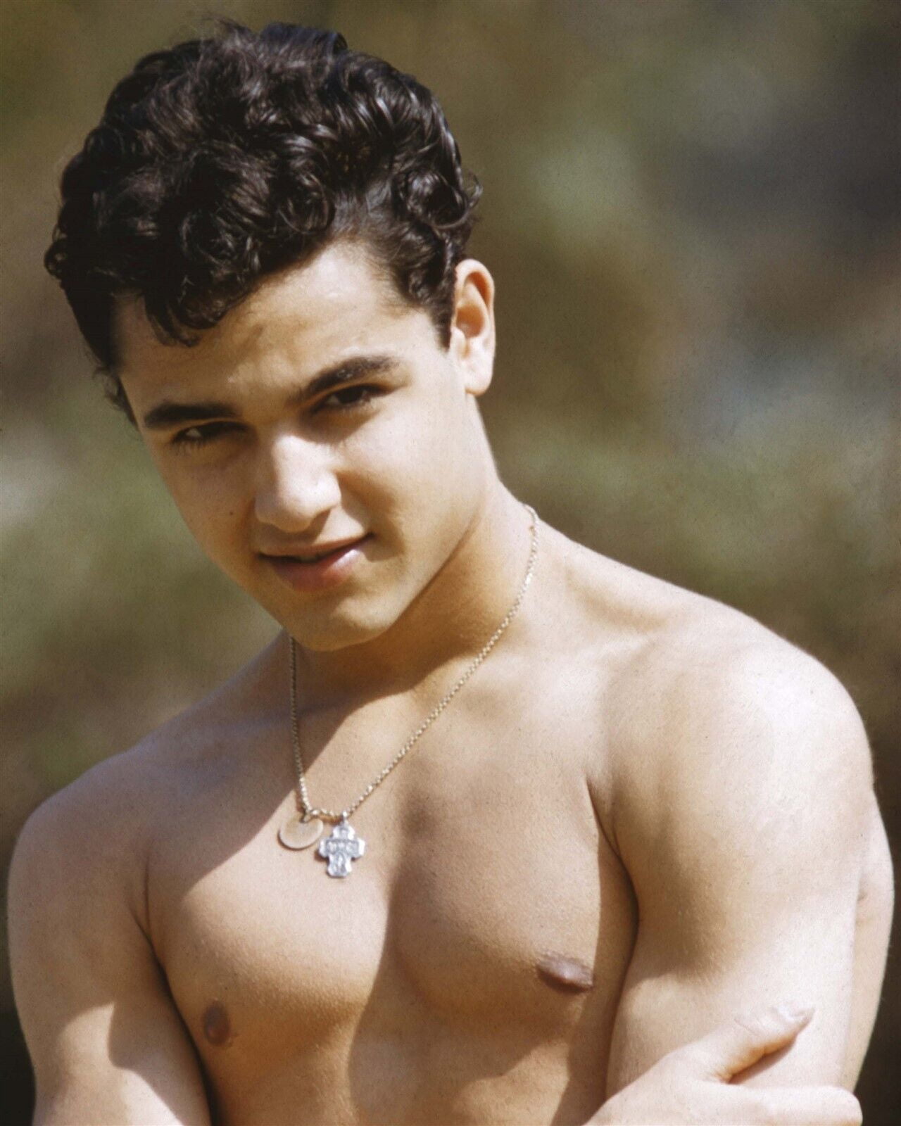 Sal Mineo beefcake bare chested pin-up 1950's portrait 24x30 inch poster - Walmart.com
