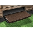 Prest-O-Fit 2-1070 Wraparound + Plus RV Step Rug Espresso Brown 20 Inch ...