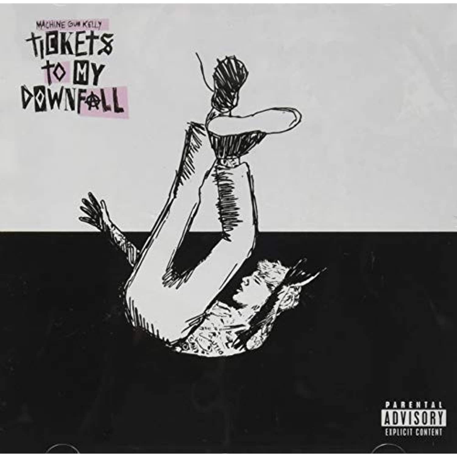 Tickets To My Downfall Machine Gun Kelly Audio CD NEW - Walmart.com