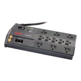APC 11-Outlet Surge Protector 3020 Joules with Telephone, DSL and ...