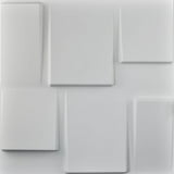 Art3d Architectural Design 19.7 in. x 19.7 in. PVC 3D Wall Panel Tile ...