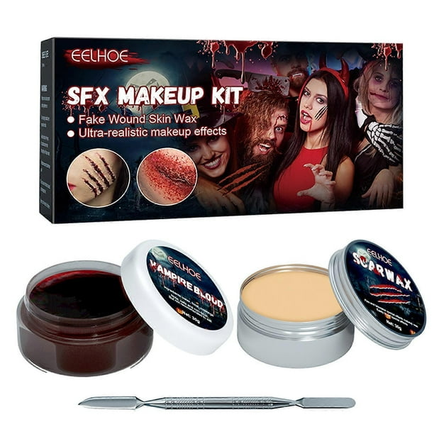 SFX Makeup Kit Scars Wax High Efficiency Simulation Wax for Festival Cosplay | Bodega Aurrera en ...