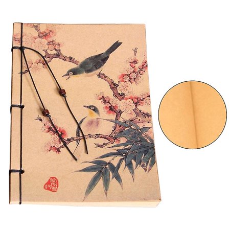 Simulation Vintage Notebook Thread-bound Diary Journal Notepad For ...