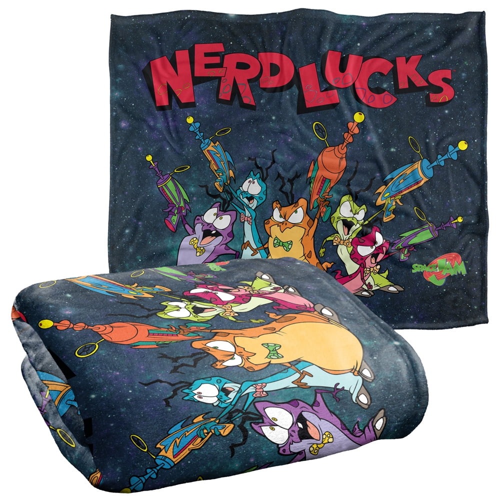 Space Jam Nerdlucks Silky Touch Super Soft Throw Blanket 50' x 60 ...