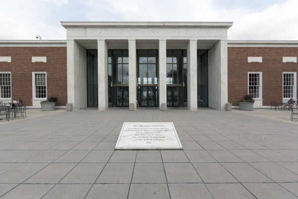 Print: The Milton S. Eisenhower Library, Part Of The Johns Hopkins ...