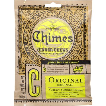 Chimes All Natural Ginger Chews, Mango 2 oz - Walmart.com