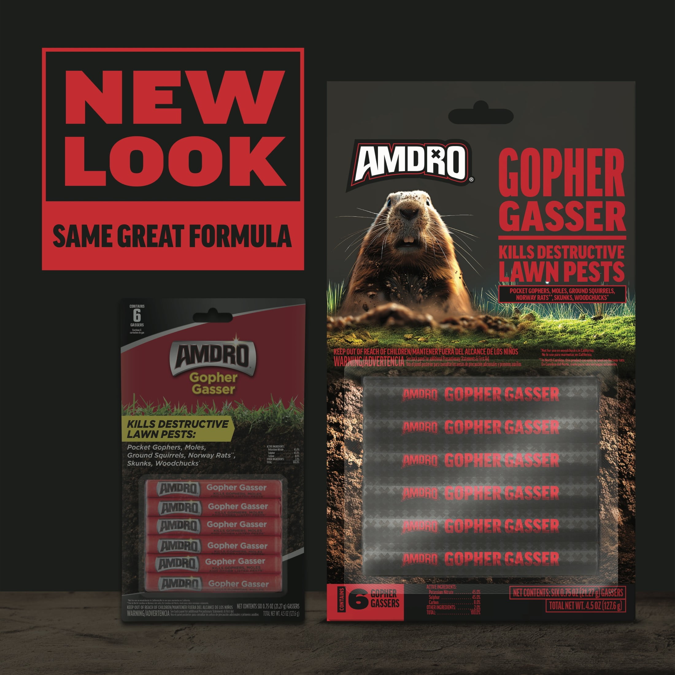 Amdro Gopher Gasser Spray 6 Pk of 0.75oz Pest Killer Nepal | Ubuy