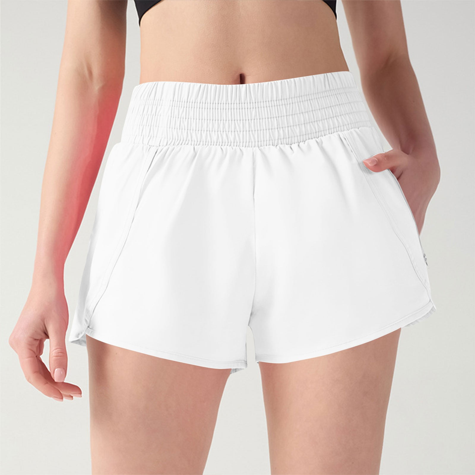 Click here for Mifsaly Running Shorts With Liner Women Quick-Dry... prices