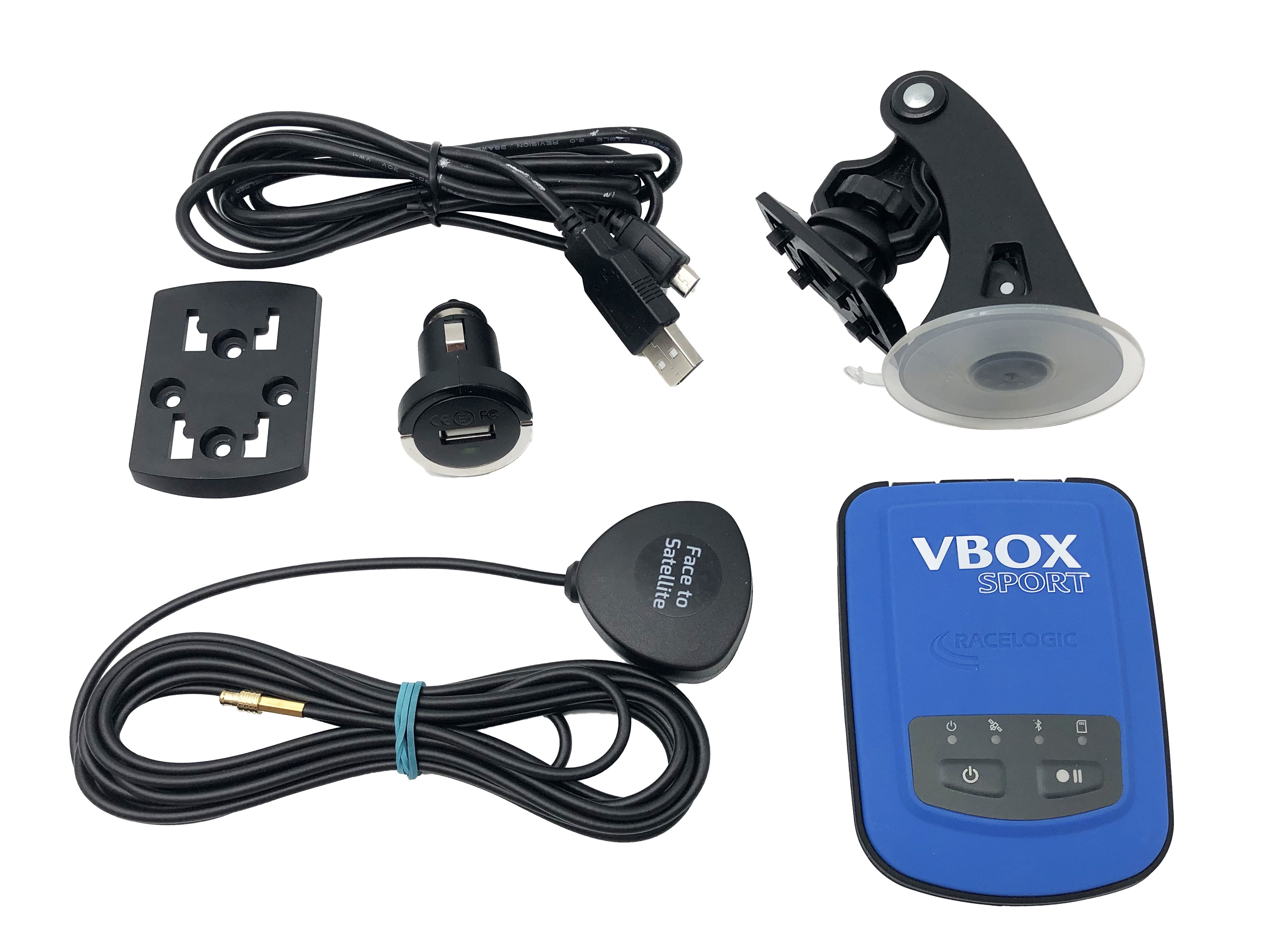 Racelogic VBox Sport Combo Kit with Magnetic GPS Antenna and Suction ...