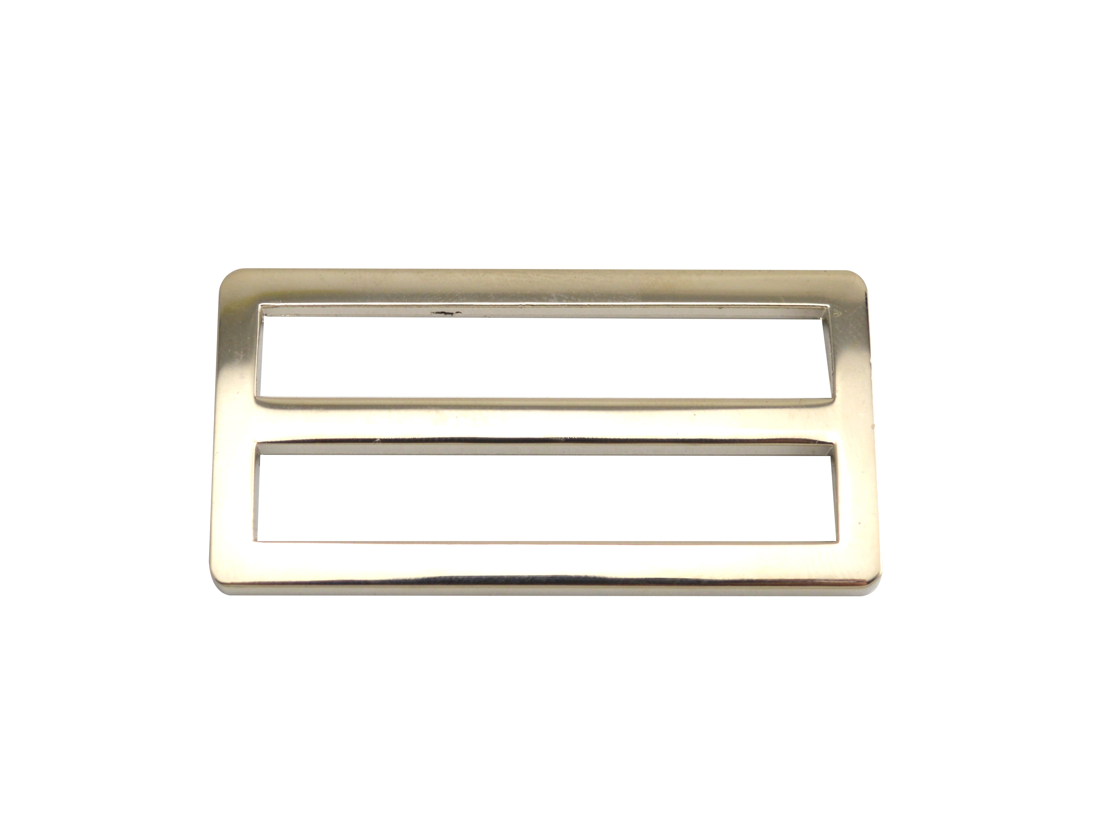 Fenggtonqii 2" Inner Length Silver Zinc Alloy Fillet Rectangle Buckle ...