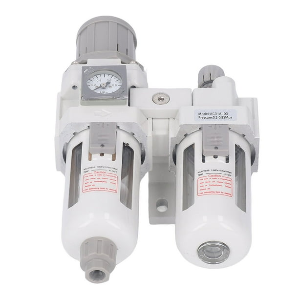 Air Pressure Regulator Oil Water Separator Filter G3/8in Drying System ...