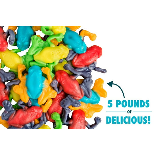Gummy Tree Frogs Bulk bag of flavored gummy rainforest frogs. - Walmart.com