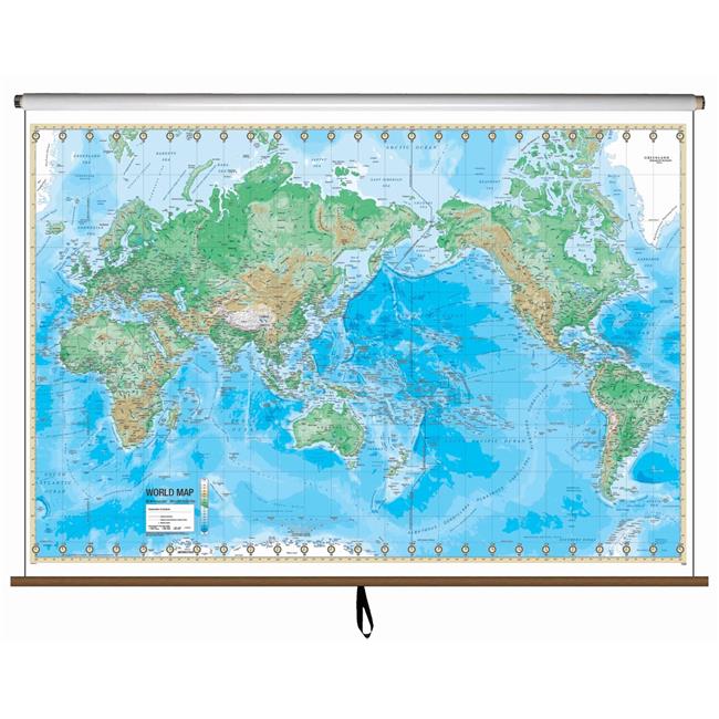 Univarsal 921200411001-63x54-RAB 63 x 54 in. World Advanced Physical ...