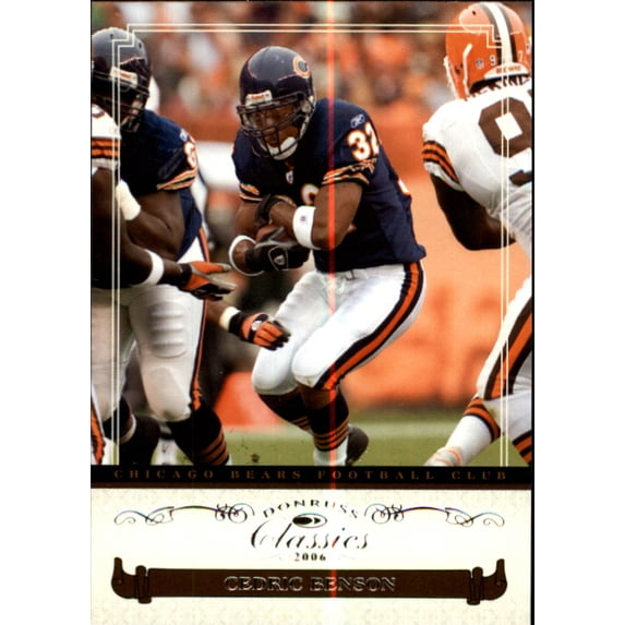 2006 Donruss Classics #16 Cedric Benson NFL Football Trading Card ...